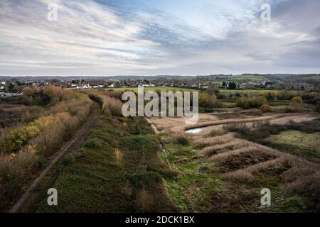 Portishead Railway line from Bristol, this section from Pill to ...