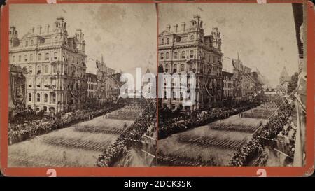 Battle flag celebration, Sept. 17th, 1879, by R. S. De Lamater 2 Stock ...