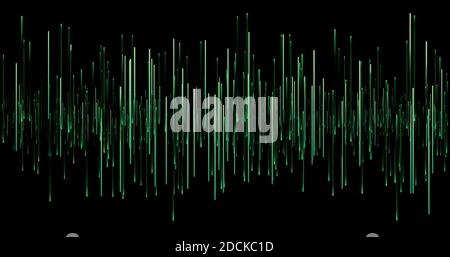 Sound waves height background. Music and audio light waves banner ...