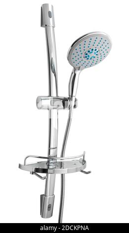 Shiny Shower Water Switcher Isolated on White Background Stock Photo ...