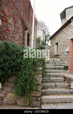Aggius, Sardinia, Italy. A nice village in Galluira Stock Photo - Alamy
