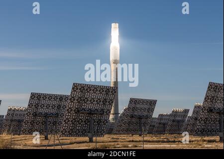 Gemasolar power station is the first commercial solar plant with ...