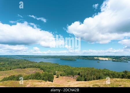 Himmelbjerget Tower on Himmelbjerget hill,("The Heaven Mountain" or ...
