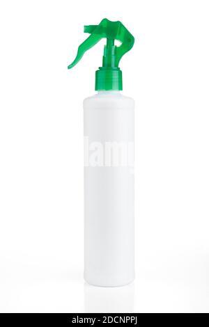 Plastic bottle without label on white background Stock Photo - Alamy