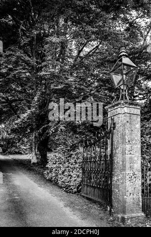 A storybook stone home, garden and gate in the small village of ...