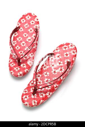 Traditional japanese sandals Zori isolated on white background Stock ...