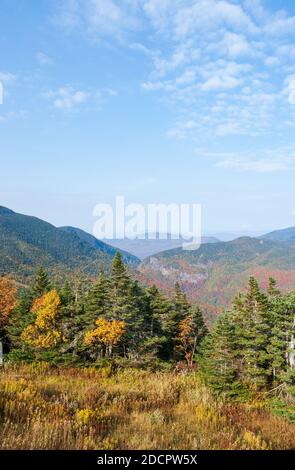 Smugglers' Notch - a mountain pass separating Mount Mansfield in the ...