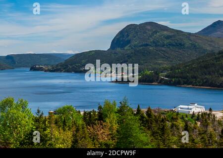 Beautiful serene waters of Gros Morne National Park, Newfoundland ...