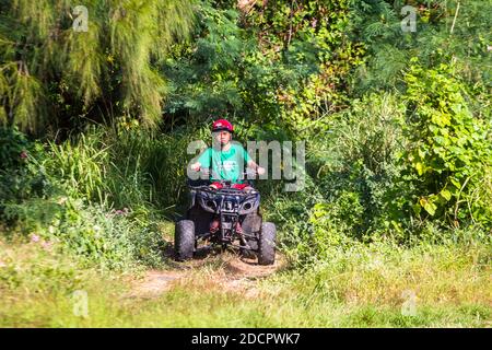 ATV outdoor fun in Corregidor Island, Philippines Stock Photo - Alamy