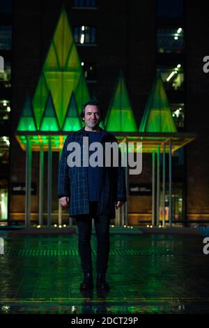 London, UK. Electric Nemeton Tree. King's Cross, London's newest ...