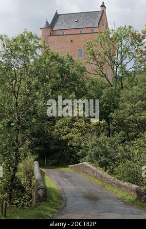 Kinlochaline Castle, Ardtornish Estate, Loch Aline, Morvern, Scotland ...