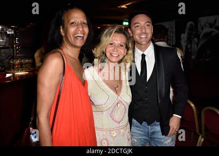 Maxime Dereymez, Fiona Gelin, Vincent Mc Doom assistent a la soirée de ...