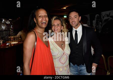 Maxime Dereymez, Fiona Gelin, Vincent Mc Doom assistent a la soirée de ...