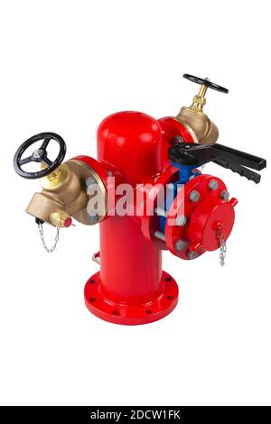 The factory produces a large number of fire hydrants. red fire hydrant ...