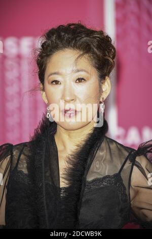 Sandra Ho attends 'Killing Eve' and 'When Heroes Fly' screening during ...