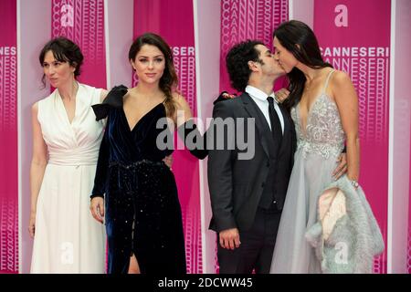 (L-R) Ariadna Gil,Pauline Davila,Alfonso Dosal from the serie 'Aqui en ...