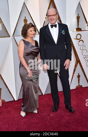 Sharon R. Friedrick and Richard Jenkins walking on the red carpet ...