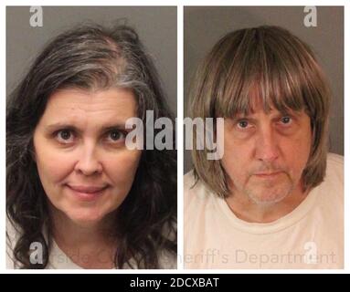 David Allen Turpin, 57, and Louise Anna Turpin, 49, were arrested on ...
