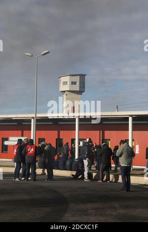 The Vendin-le-Vieil prison, northern France, is pictured Wednesday May ...