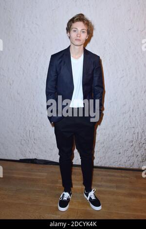 Jules Houplain attending the opening of Liu Bolin x La Maison Ruinart ...