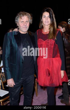 Renzo Rosso and his wife Alessia Rosso attending the Viktor and Rolf ...