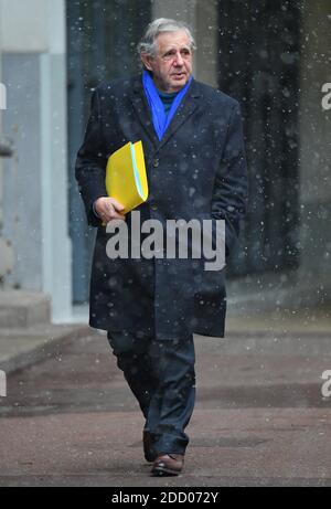 Minister for Territorial Cohesion Jacques Mezard and President of Navya ...