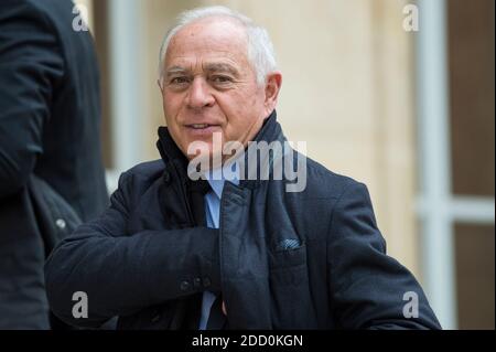 French member of parliament François Patriat arrives for a reception ...