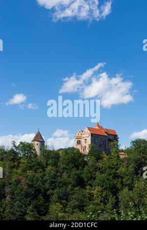 Nedvedice (Nedwieditz): Pernstejn Castle (Bernstein Castle) in ...