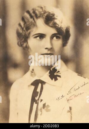 American Actress Lois Moran (1909-1990), Head and Shoulders Publicity ...