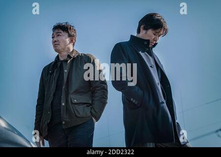 THE BEAST, (aka BISEUTEO), from left: YOO Jae-myung, LEE Sung-min, 2019 ...