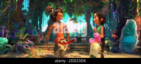THE CROODS: A NEW AGE, (aka THE CROODS 2), from left: Phil Betterman ...