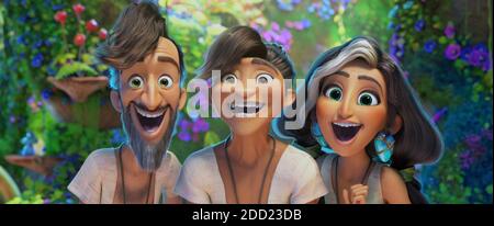 THE CROODS: A NEW AGE, (aka THE CROODS 2), Guy (voice: Ryan Reynolds ...