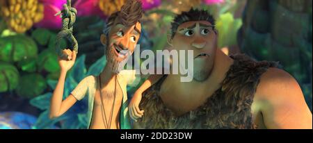 THE CROODS: A NEW AGE, (aka THE CROODS 2), from left: Eep Crood (voice ...