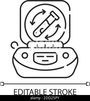 centrifuge machine icon, lab equipment vector Stock Vector Image & Art ...