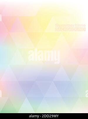 Abstract blurred colorful pattern with triangles. Vector graphic ...