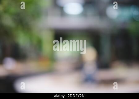 Coffee shop blur background with bokeh light with vintage filter Stock ...