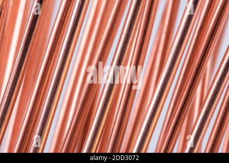 Background Texture of Orange Copper Electrical Wire Stock Photo - Alamy