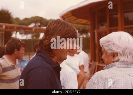Ascenzio Panatta, father of Italian tennis players Adriano and Claudio ...
