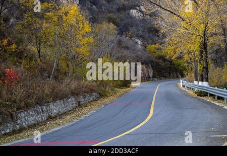 Beijing changping district chang red star mountain nature reserve Stock ...