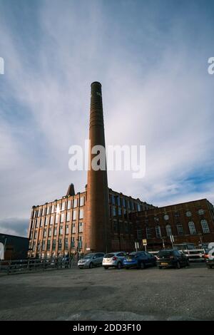 Preston, Lancashire: Tulketh Cotton Mill is now used as offices and a ...