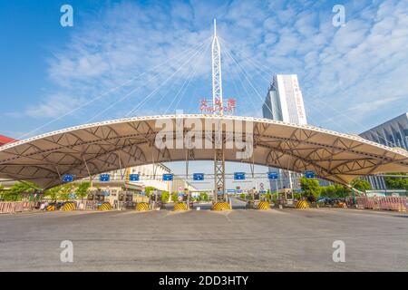 Zhejiang yiwu port landscape Stock Photo - Alamy