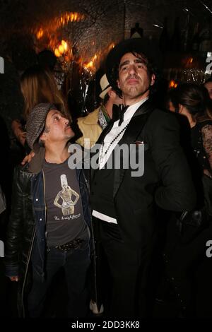 Exclusif - Sacha Bourdo lors de la soiree d'anniversaire de Nicolas ...
