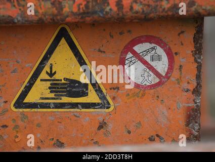 workplace safety and operational safety, prevention of danger at the ...