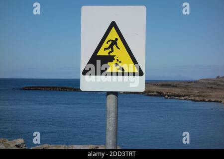 danger of slipping and injury, prevention of accidents at the workplace ...