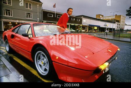 1976 Ferrari 308 Owner Stock Photo - Alamy