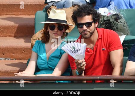 Actors Vincent Heneine and Justine Le Pottier attend the 2018 French ...