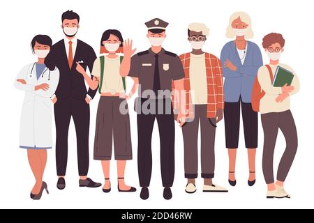 People of different professions, male and female Stock Vector Image ...