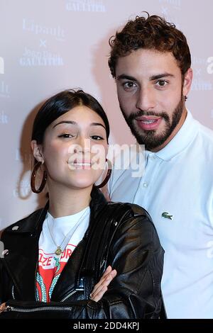 Marwan Berreni and his girlfriend Myra Tyliann attending the Lipault x ...