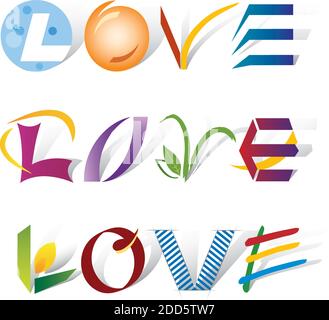 silhouette typography text letter message style vector illustration ...