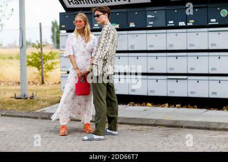 Street style, Rasmus Baun Bartram arriving at Muf10 spring summer 2019 ...